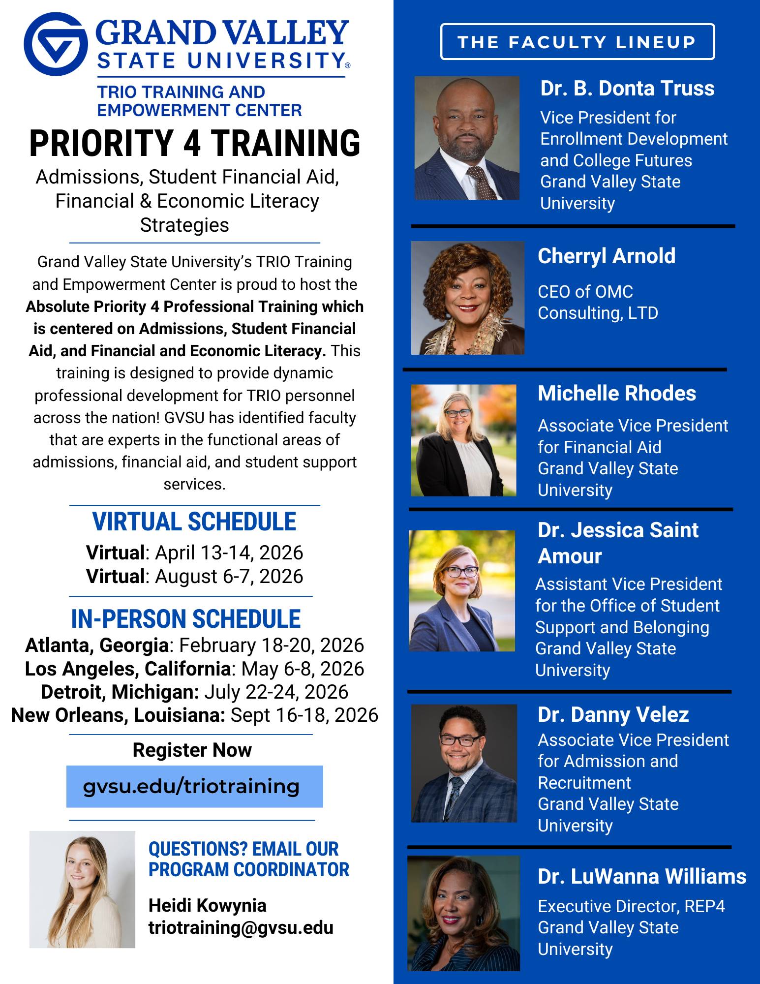 TRIO Training and Empowerment Center - Grand Valley State University
